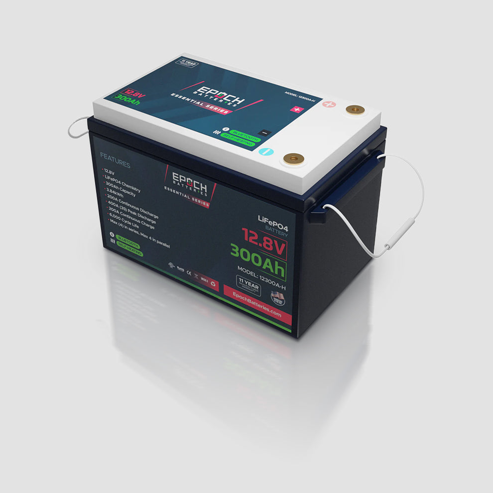 Epoch Essentials 12V 300Ah | LiFePO4 Battery – Ocean Performance ...